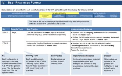 MPA Content Security Best Practices Version 5.0: Objectives and ...